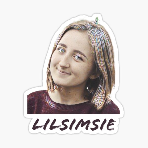 "Lilsimsie" Sticker for Sale by Mariocii | Redbubble