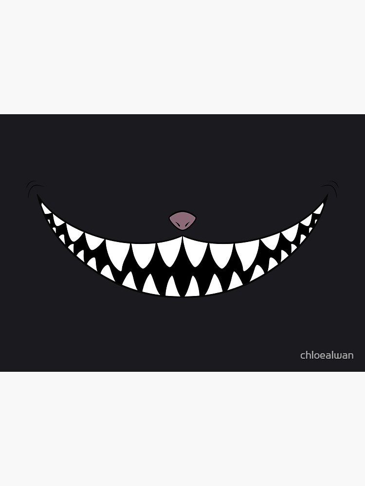 "Cheshire Cat Smile" Poster for Sale by chloealwan | Redbubble