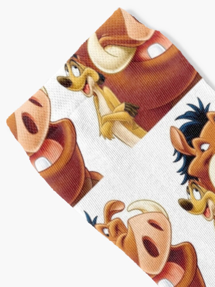 Animation Timon And Pumbaa Cool Funny Art Hakuna Matata Socks By