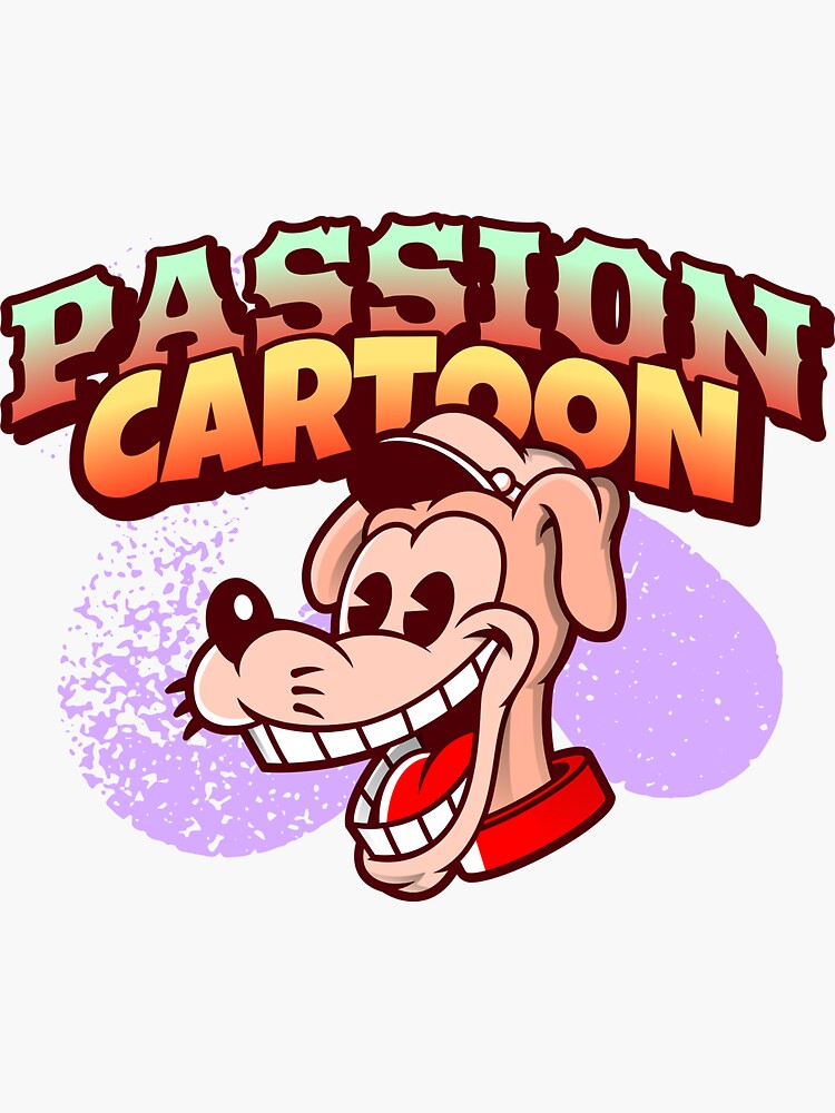 "Passion cartoon 3" Sticker for Sale by Coprin | Redbubble