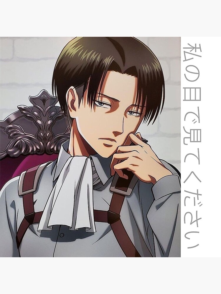 "Levi character design" Poster by Natsoartist1 | Redbubble