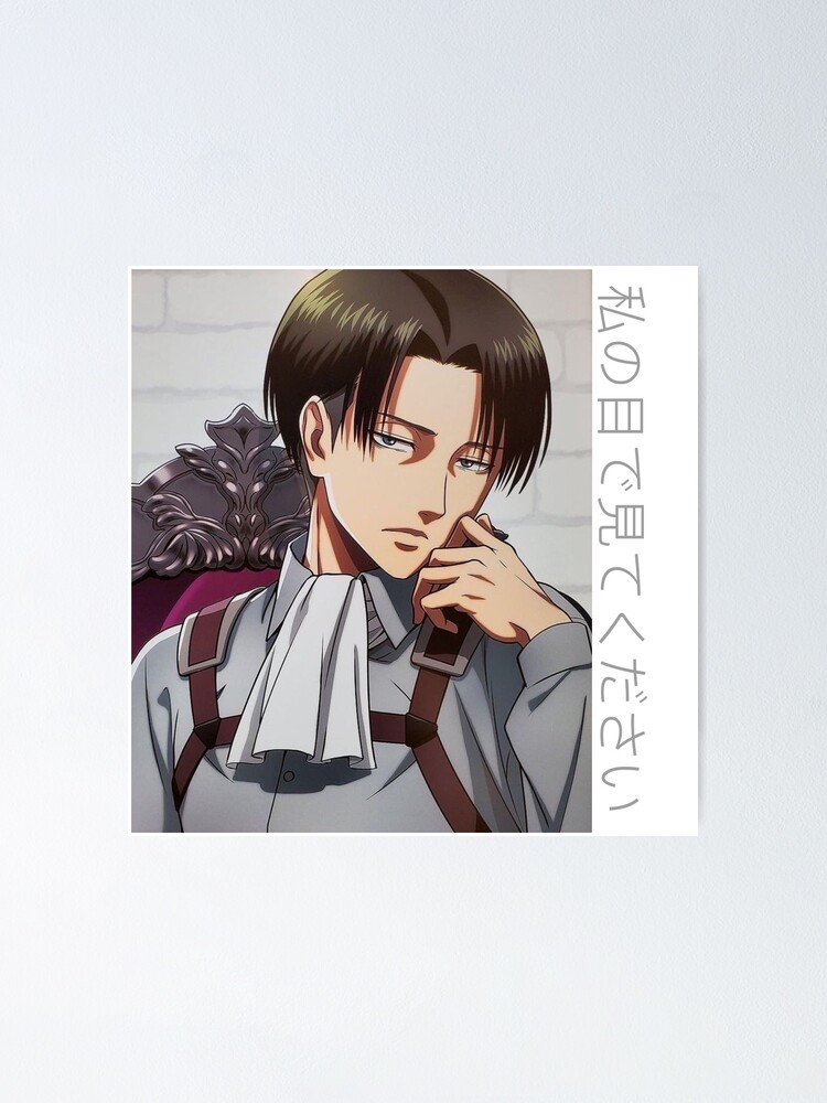 "Levi character design" Poster by Natsoartist1 | Redbubble