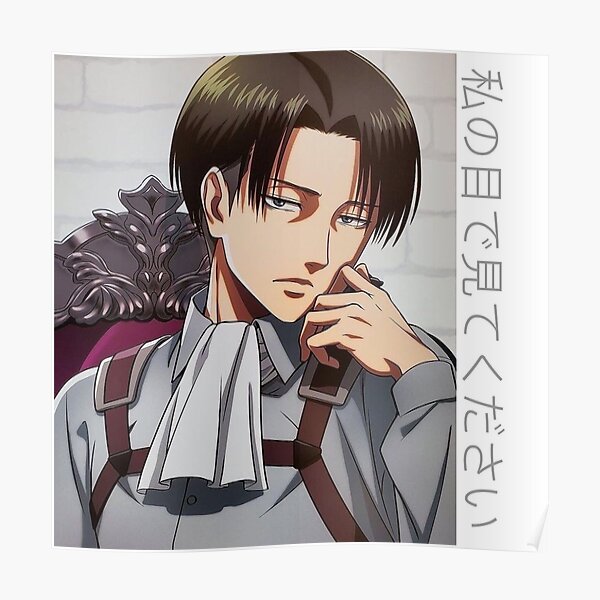 "Levi character design" Poster by Natsoartist1 | Redbubble