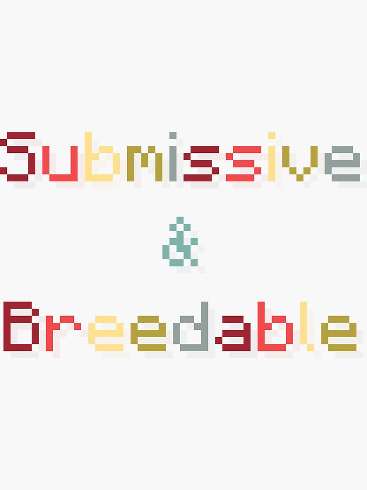 Pegatina «Texto de meme de minecraft sumiso y reproducible» de Goath ...