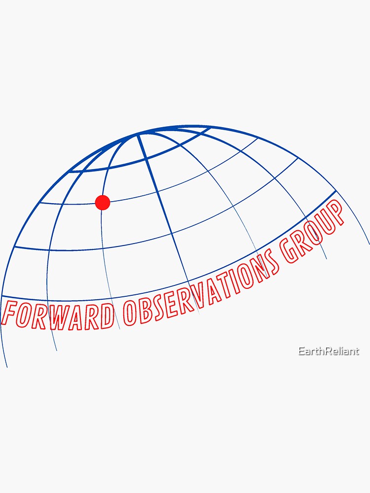 "Forward Operations Group | FOG" Sticker for Sale by EarthReliant ...