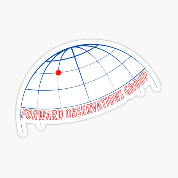 "Forward Operations Group | FOG" Sticker for Sale by EarthReliant ...