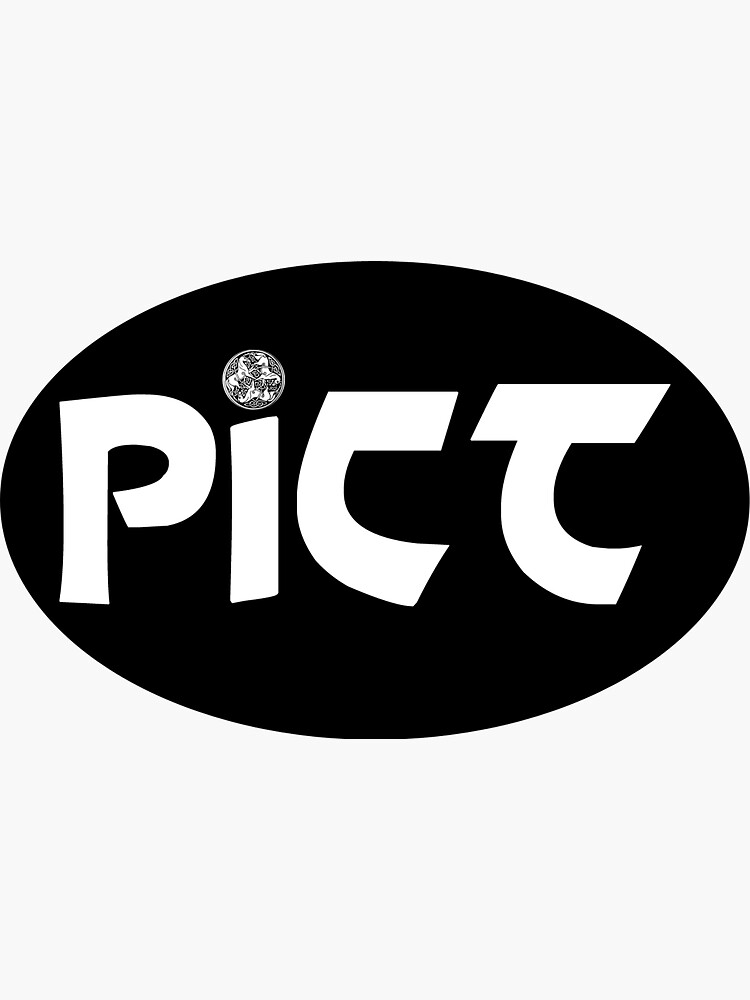 "Pict" Sticker for Sale by Hughbris | Redbubble