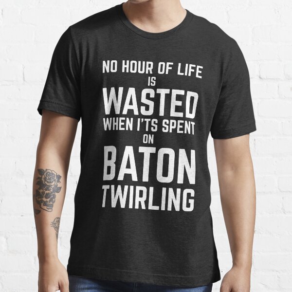 "Baton Twirling T-shirts And Stickers" T-shirt for Sale by lolotees ...