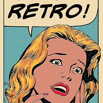 "So retro" Sticker for Sale by mathiole | Redbubble