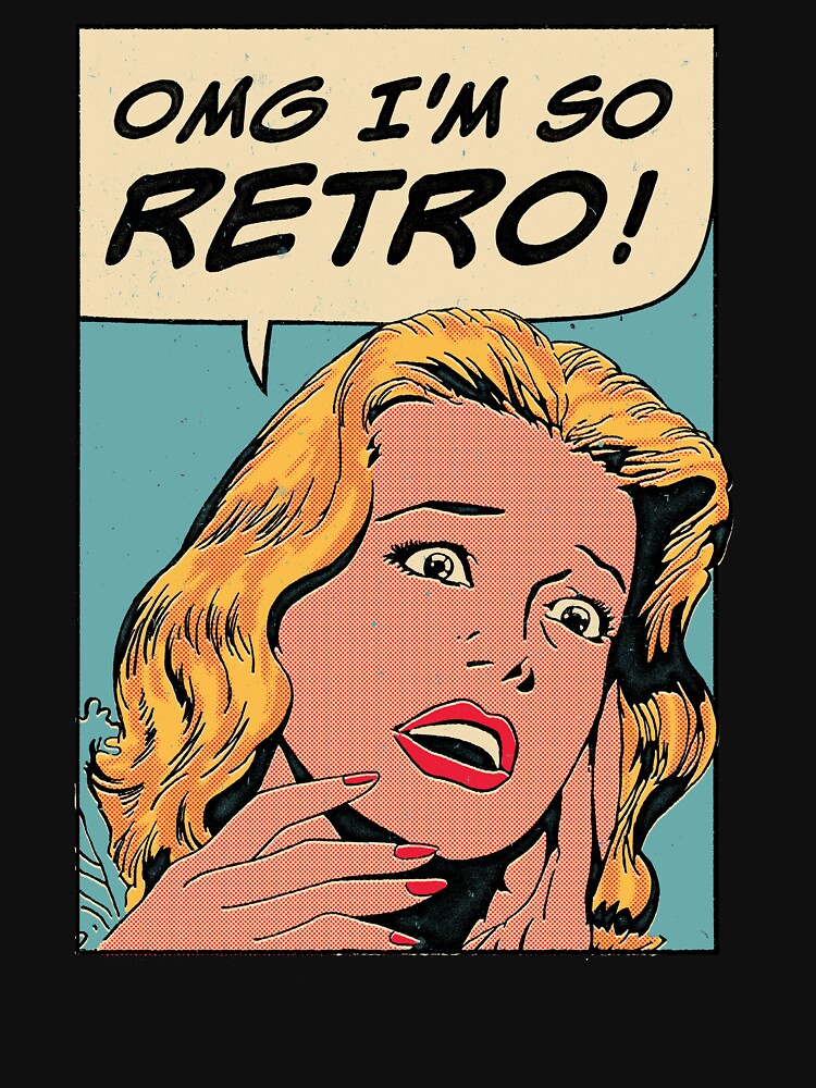 "So retro" Essential T-Shirt for Sale by mathiole | Redbubble