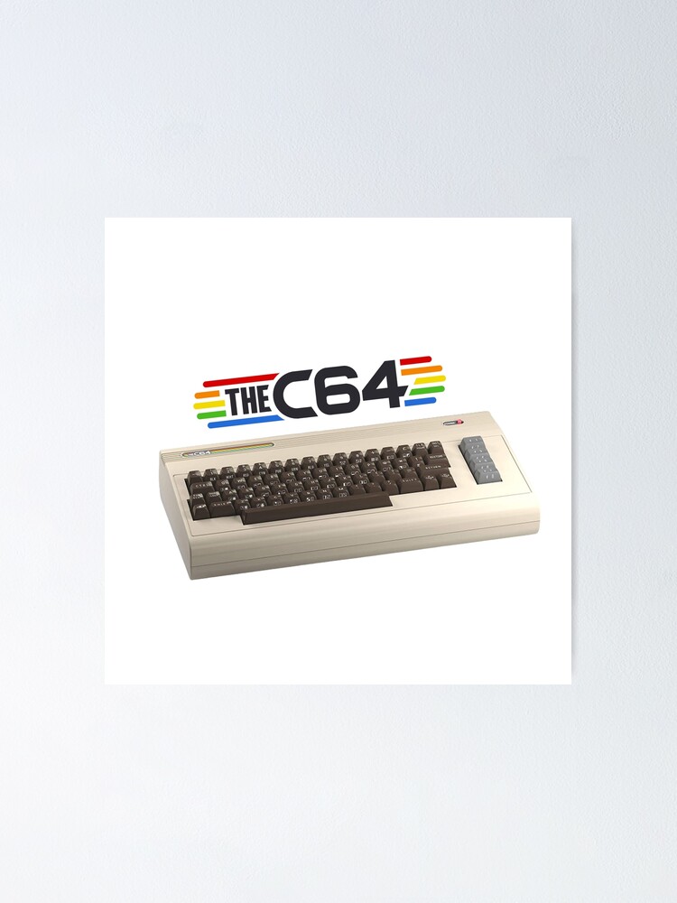 "Commodore 64 c64" Poster for Sale by charmeur | Redbubble