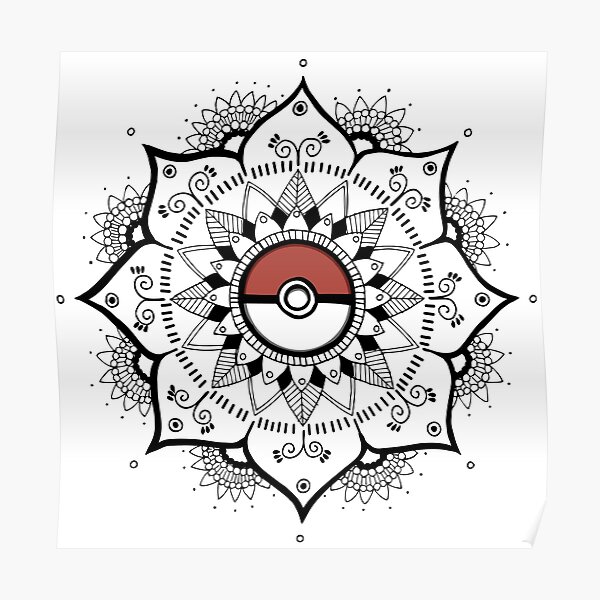 Geometric Pokemon Posters | Redbubble