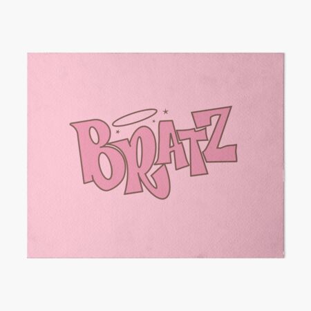 "Pink bratz logo " Art Board Print by blueberrycafe | Redbubble