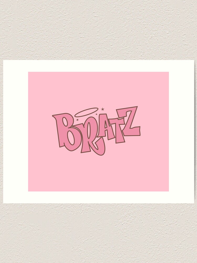 "Pink bratz logo " Art Print by blueberrycafe | Redbubble