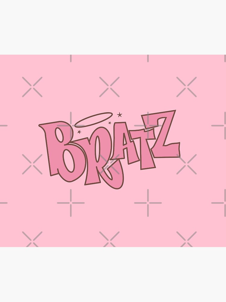 "Pink bratz logo " Art Print by blueberrycafe | Redbubble