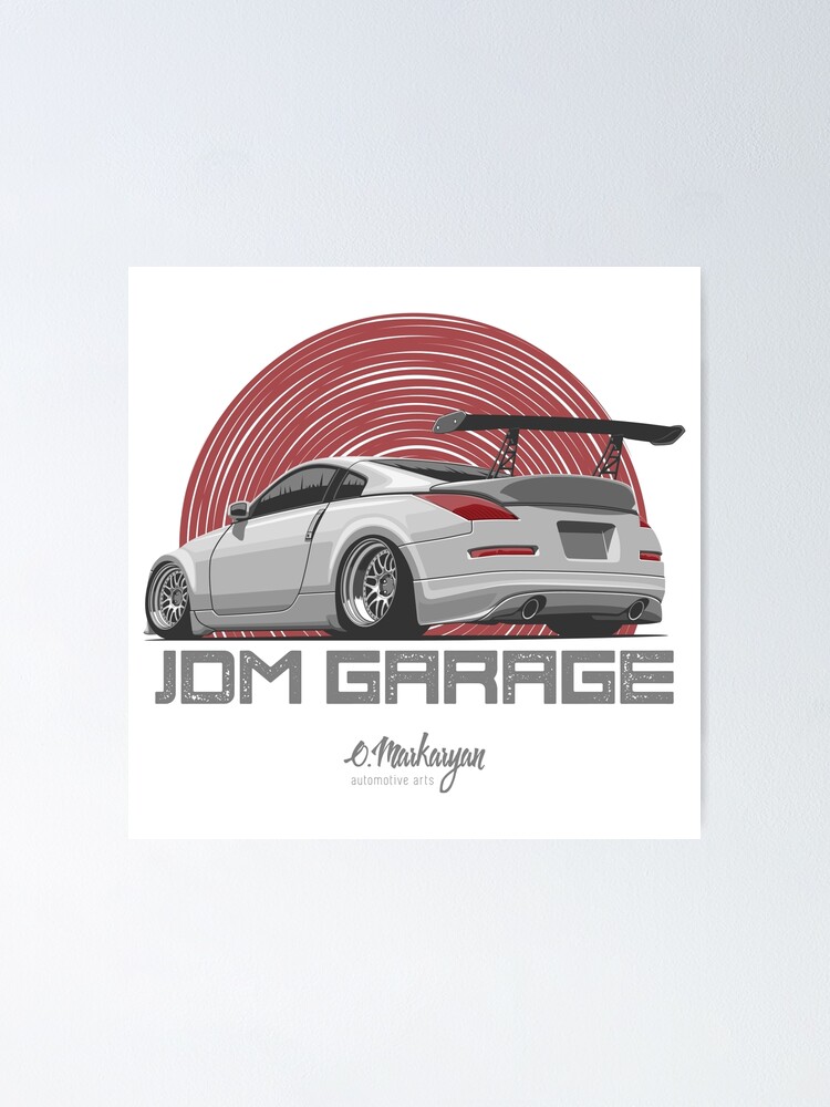 "350Z Custom" Poster by OlegMarkaryan | Redbubble