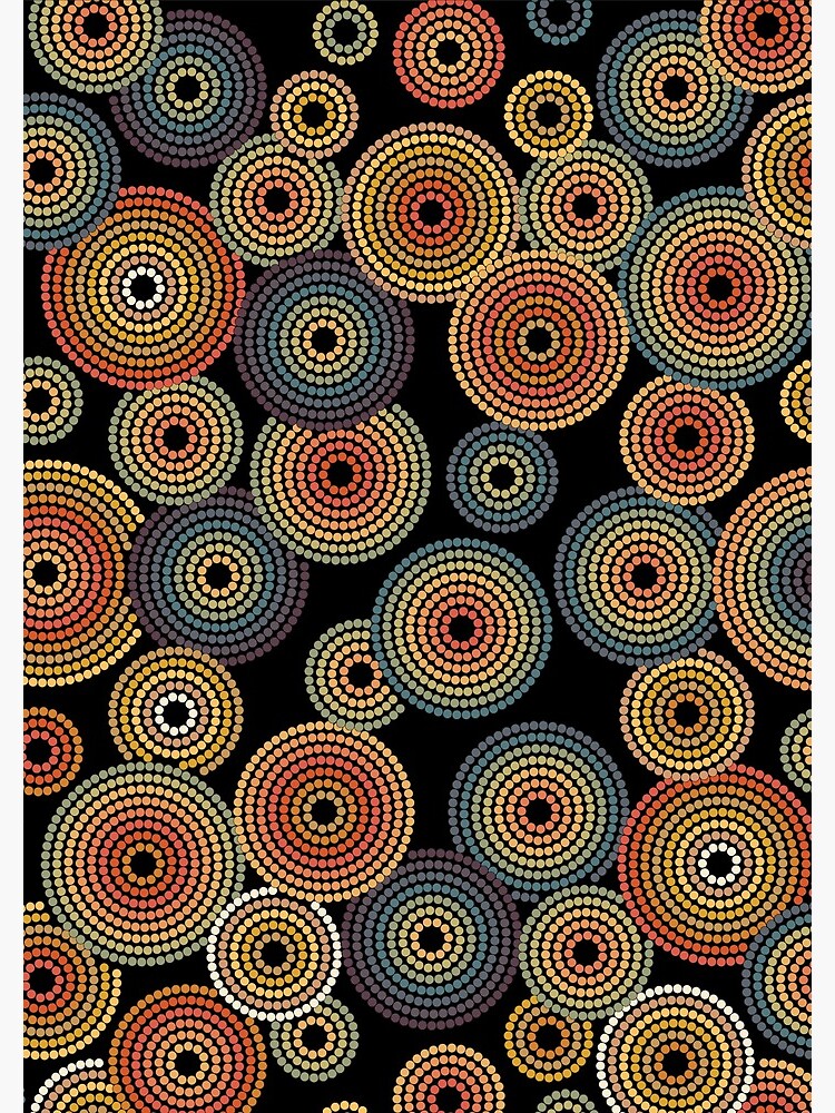Cuaderno de espiral «Arte aborigen aborigen australiano aborigen ...