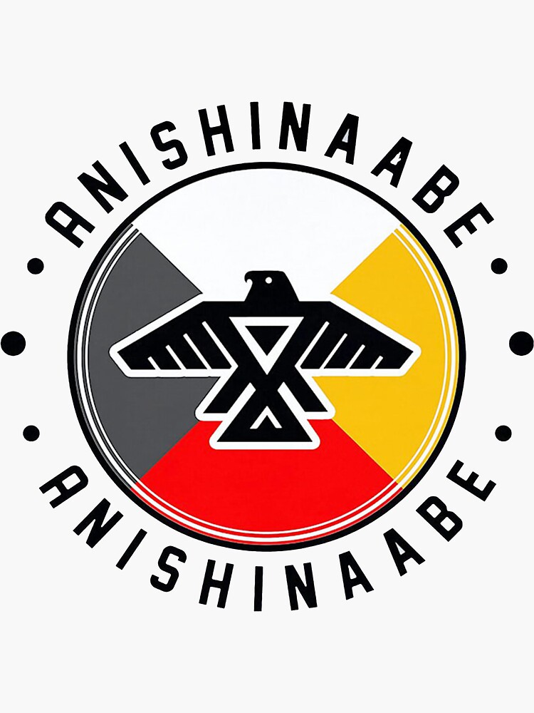 "Anishinaabe Anishinaabe" Sticker for Sale by Kellyfan | Redbubble