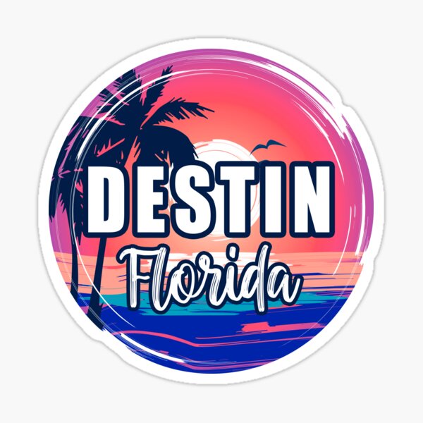 "Destin Beach" Sticker for Sale by InspireShop | Redbubble
