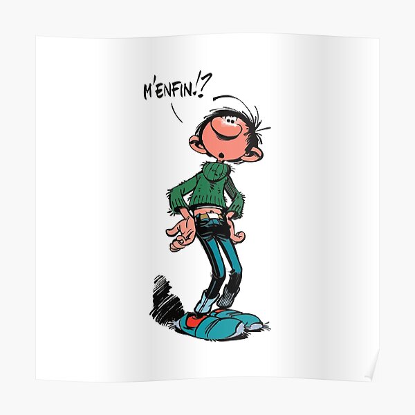 Gaston Lagaffe Posters | Redbubble