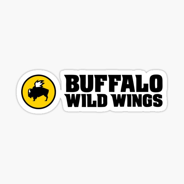 Best Selling Buffalo Wild Wings Merchandise Sticker By Josefinahoyt