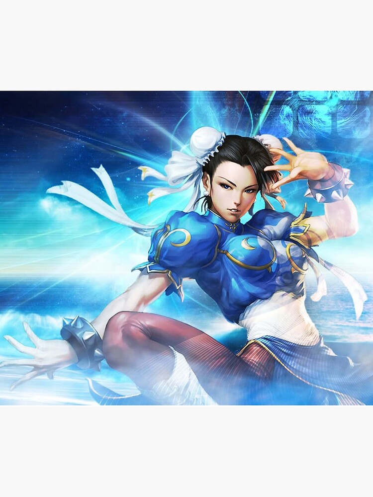 "Chun Li" Throw Blanketundefined by VioletLoveS | Redbubble
