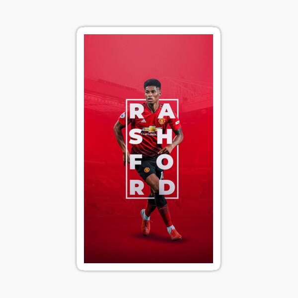 "Marcus Rashford #170721" Sticker for Sale by BrianaSasha | Redbubble