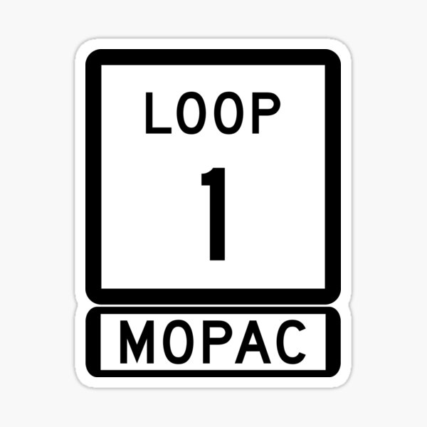 "MOPAC" Sticker for Sale by NewNomads | Redbubble