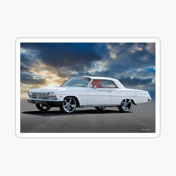 "1962 Chevrolet Impala SS" Sticker for Sale by DaveKoontz | Redbubble