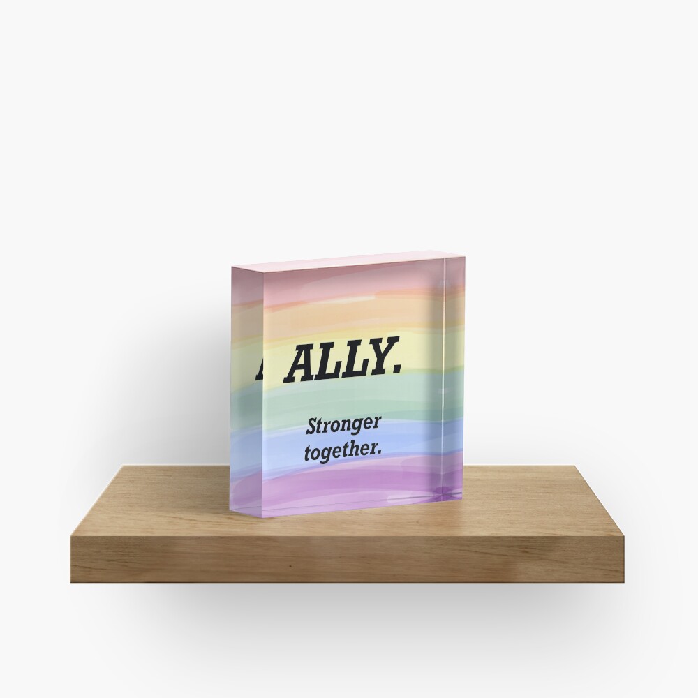 "Ally" Sticker for Sale by Romero1999 | Redbubble