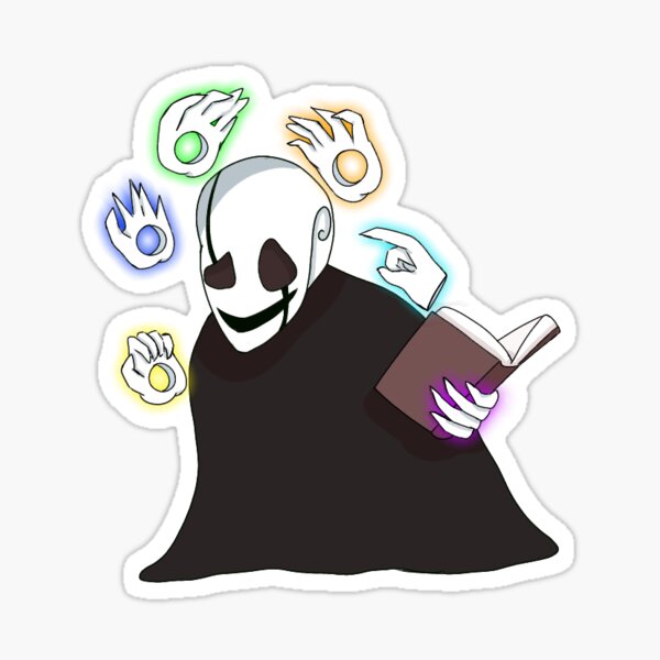 "W.D Gaster Undertale" Sticker for Sale by amirightfellas | Redbubble