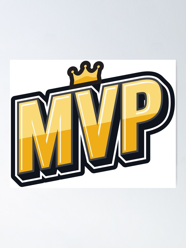 "Most Valuable Player (MVP)" Poster for Sale by PRIG | Redbubble