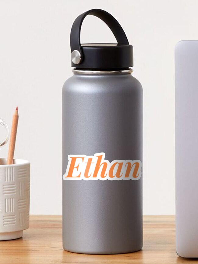 "Ethan name" Sticker for Sale by Createideas | Redbubble