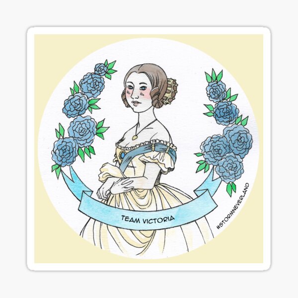 "Team Victoria" Sticker by StormNeverland | Redbubble