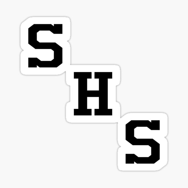 "Fear Street 1994 Shadyside High School SHS" Sticker by GinaBirki ...