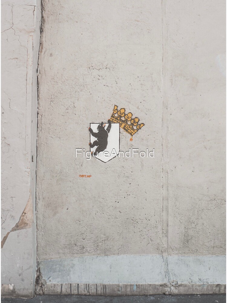 "Berlin Wall" Sticker for Sale by FigureAndFold | Redbubble