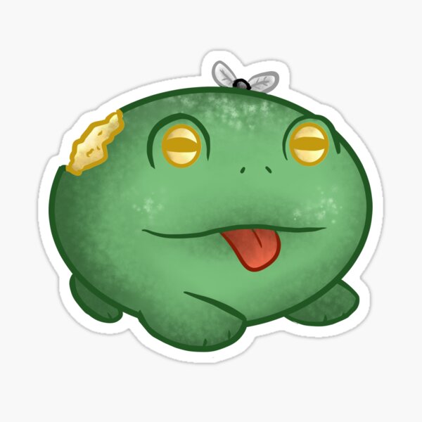 "Mochi Frog" Sticker by KrissySempai | Redbubble