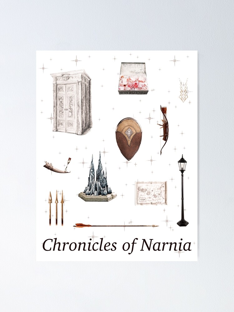 "narnia things cute design" Poster for Sale by bindiemichele | Redbubble