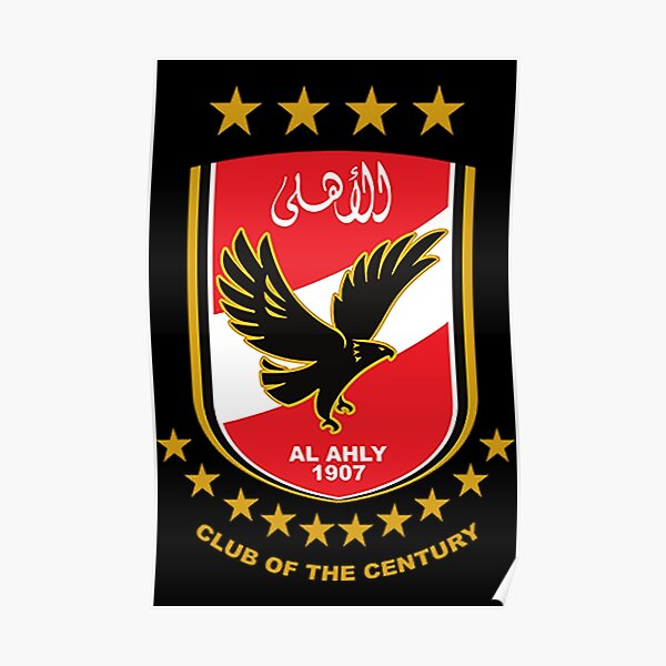 "Al-AHLY Football Club | New 10 stars logo" Poster for Sale by ...