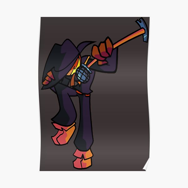 "Zardy FNF (Friday Night Funkin)" Poster for Sale by Atsuhiro | Redbubble