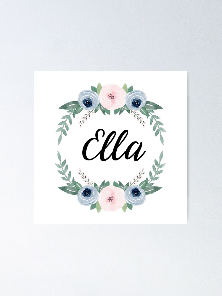 "Ella" Poster for Sale by alexaferragamo | Redbubble
