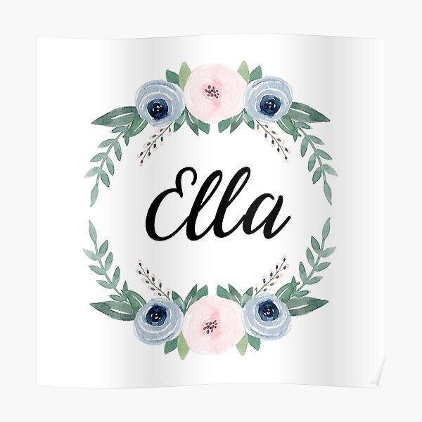 "Ella" Poster for Sale by alexaferragamo | Redbubble