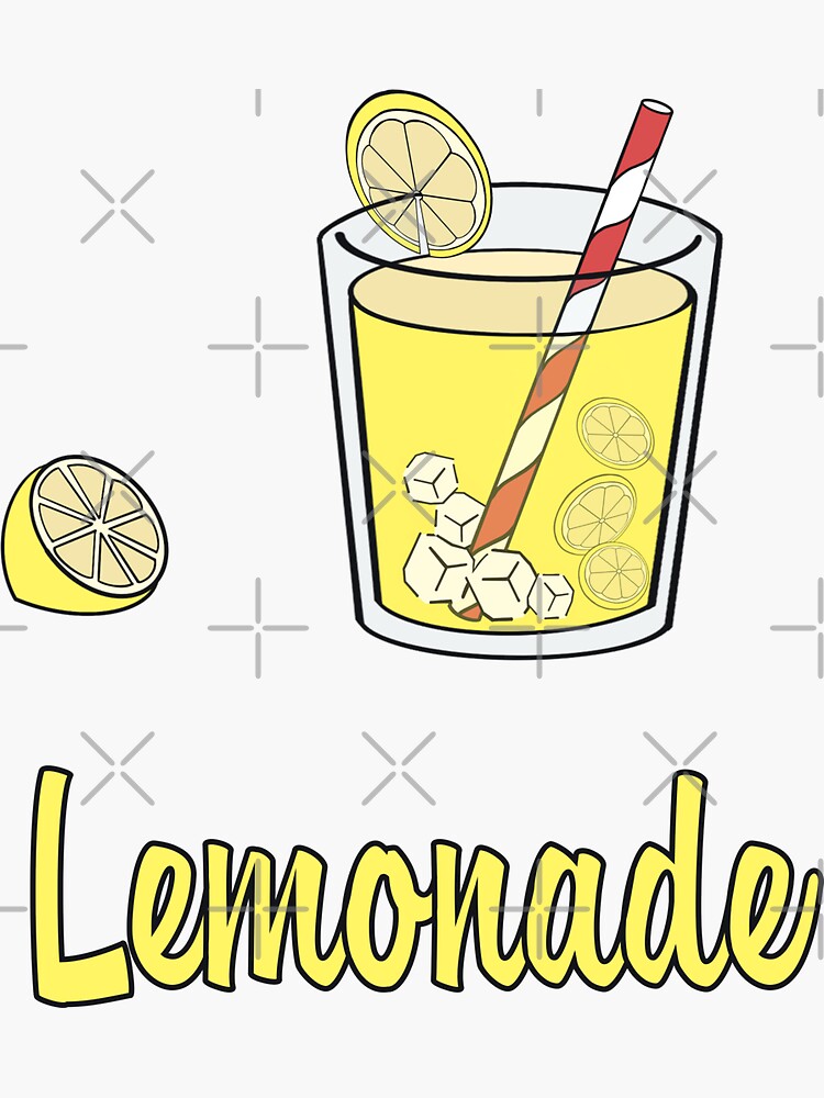 "Lemonade " Sticker for Sale by smoochugs | Redbubble