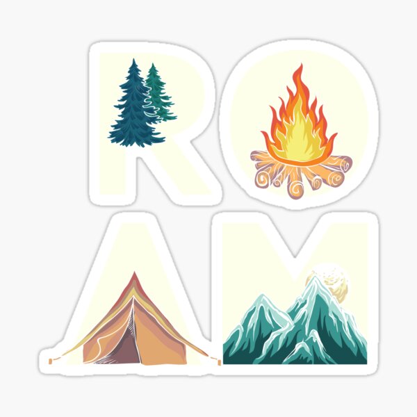 "RV Mobile Home and Camping" Sticker for Sale by Bricke | Redbubble