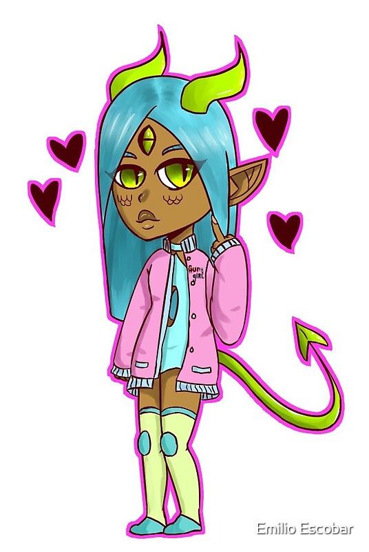 "Guro Girls - Dragon" by Emilio Escobar | Redbubble