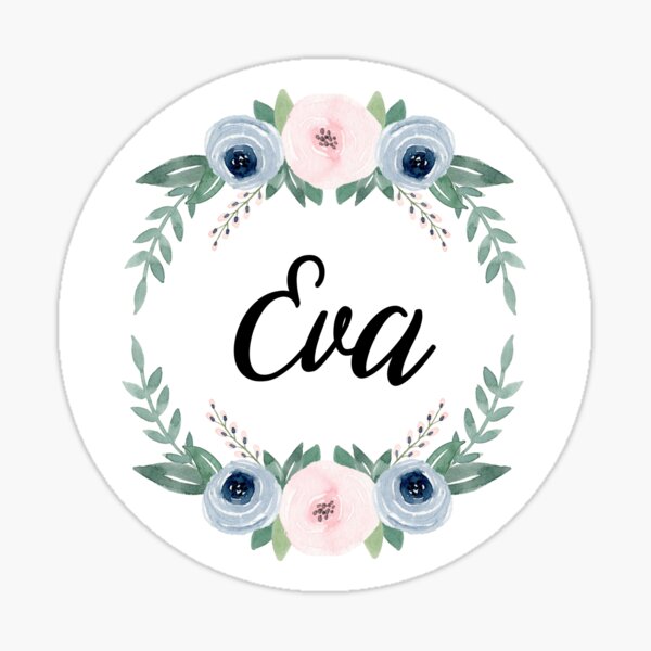 "Eva" Sticker for Sale by alexaferragamo | Redbubble