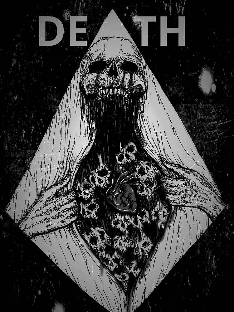 "Death design horror" Sticker for Sale by deathlouis | Redbubble