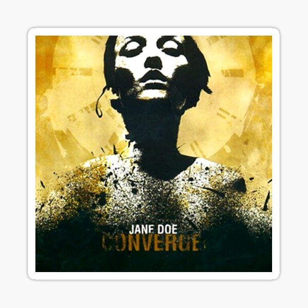 "JANE DOE" Sticker for Sale by MetalRockProg | Redbubble