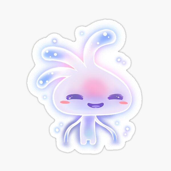 "Cute Monster - Small Spirit - Maplestory" Sticker by Ethereal04 ...