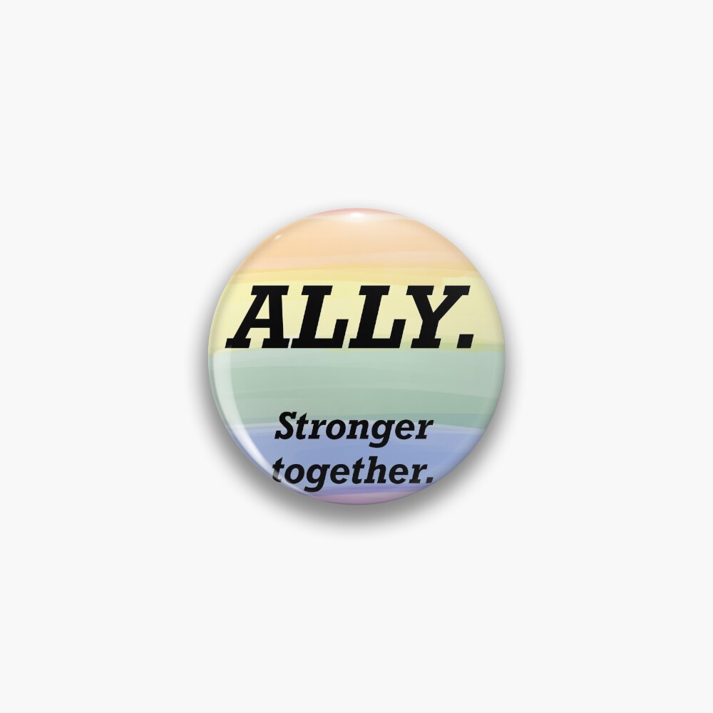 "Ally" Sticker for Sale by Romero1999 | Redbubble